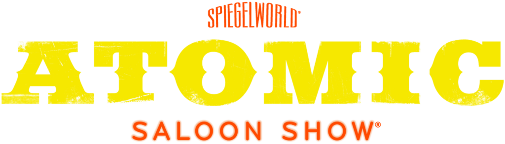 Atomic Saloon Show Menus - Spiegelworld