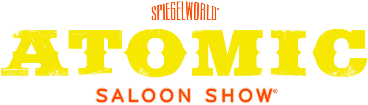 Atomic Saloon Show Menus - Spiegelworld