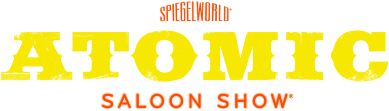 Atomic Saloon Show Menus - Spiegelworld