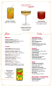 Diner Ross Menus - Spiegelworld