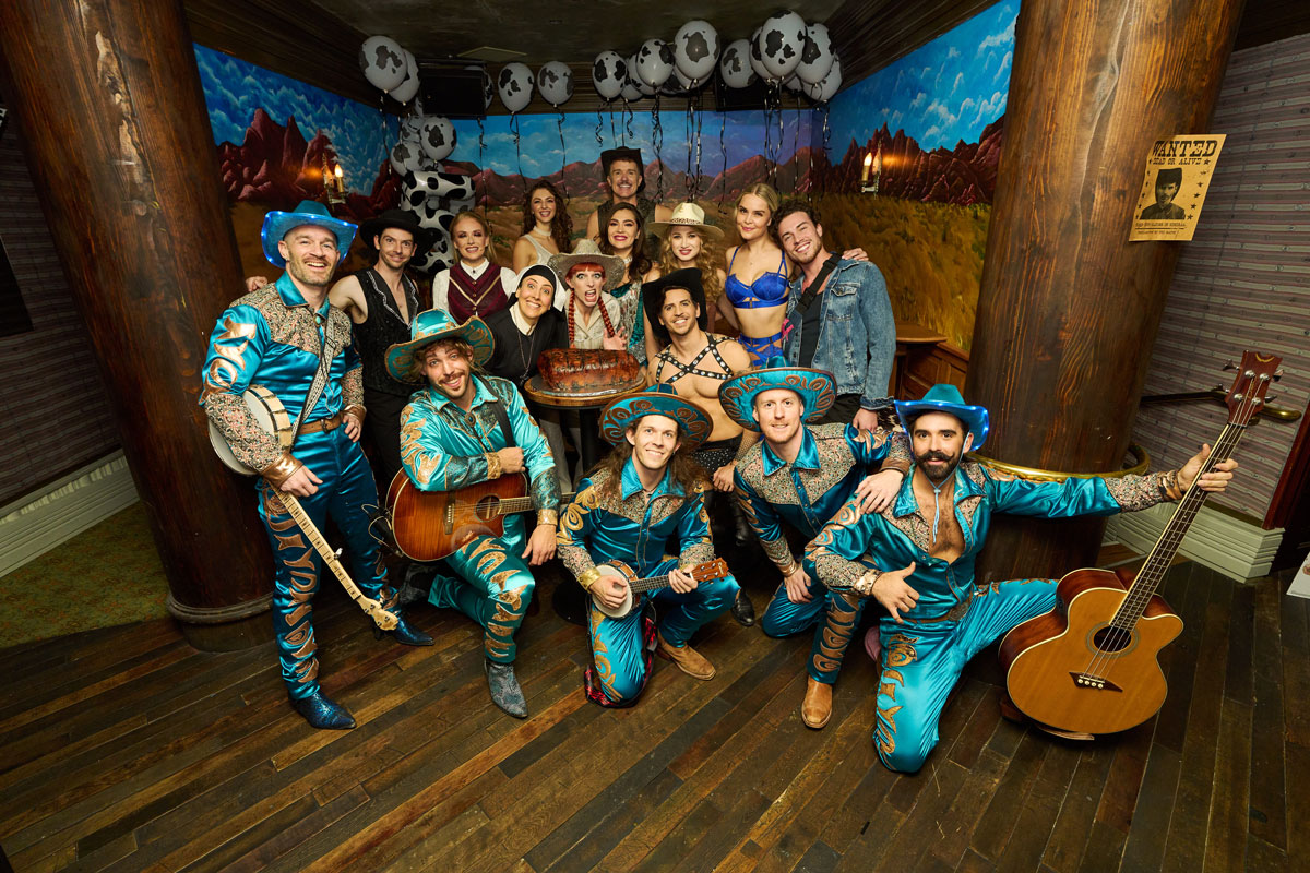 Five Raucous Years of Atomic Saloon Show - Spiegelworld